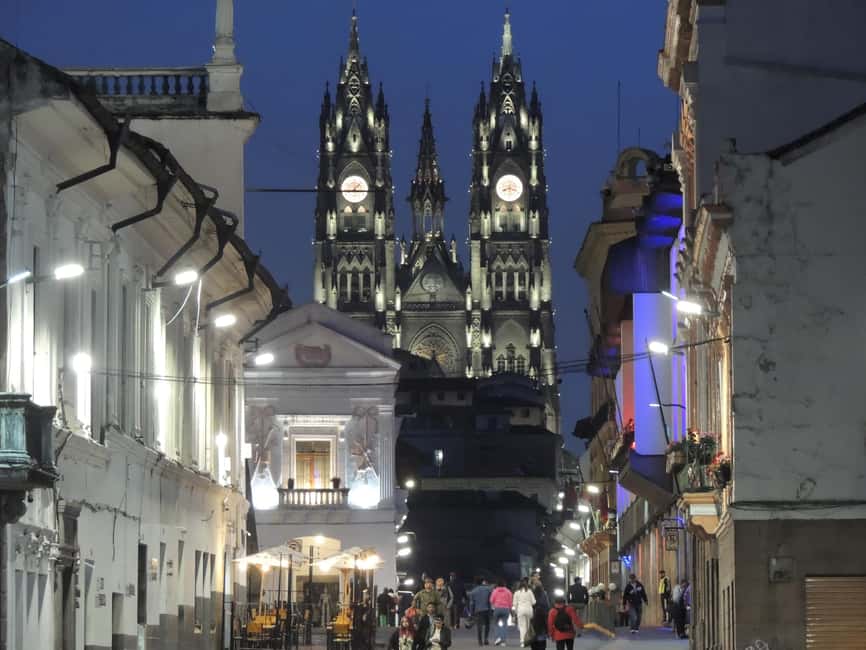 Quito: City Sightseeing Guided Night Walking Tour | GetYourGuide