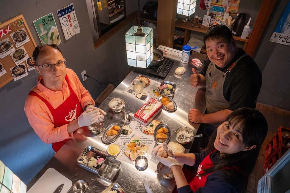 Kyoto: Udon, Sushi, and Tempura Cooking Class with Sake | GetYourGuide