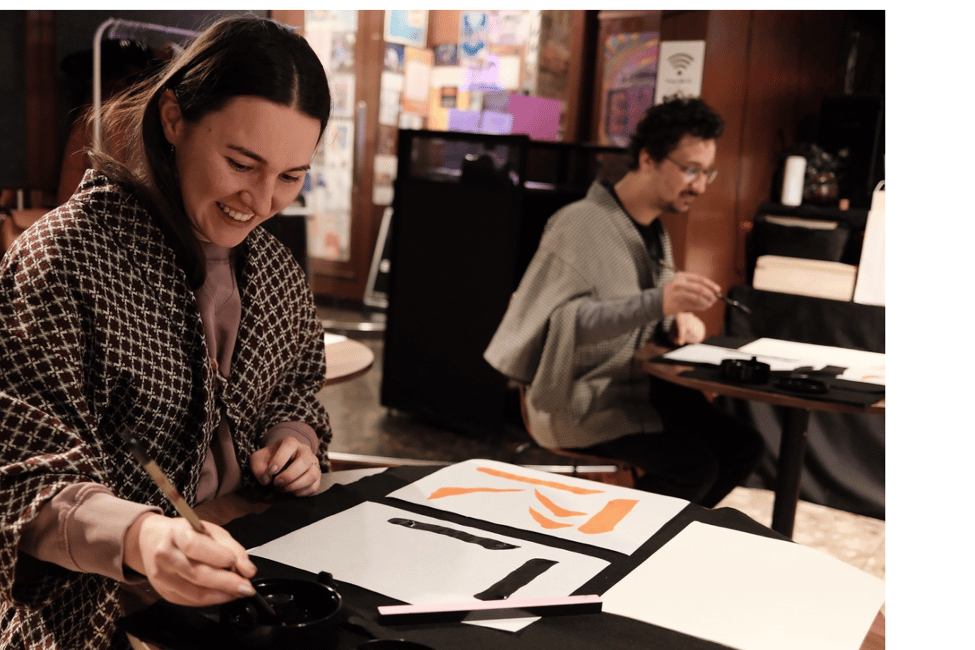 Kyoto : Japanese Calligraphy Workshop with a calligrapher | GetYourGuide