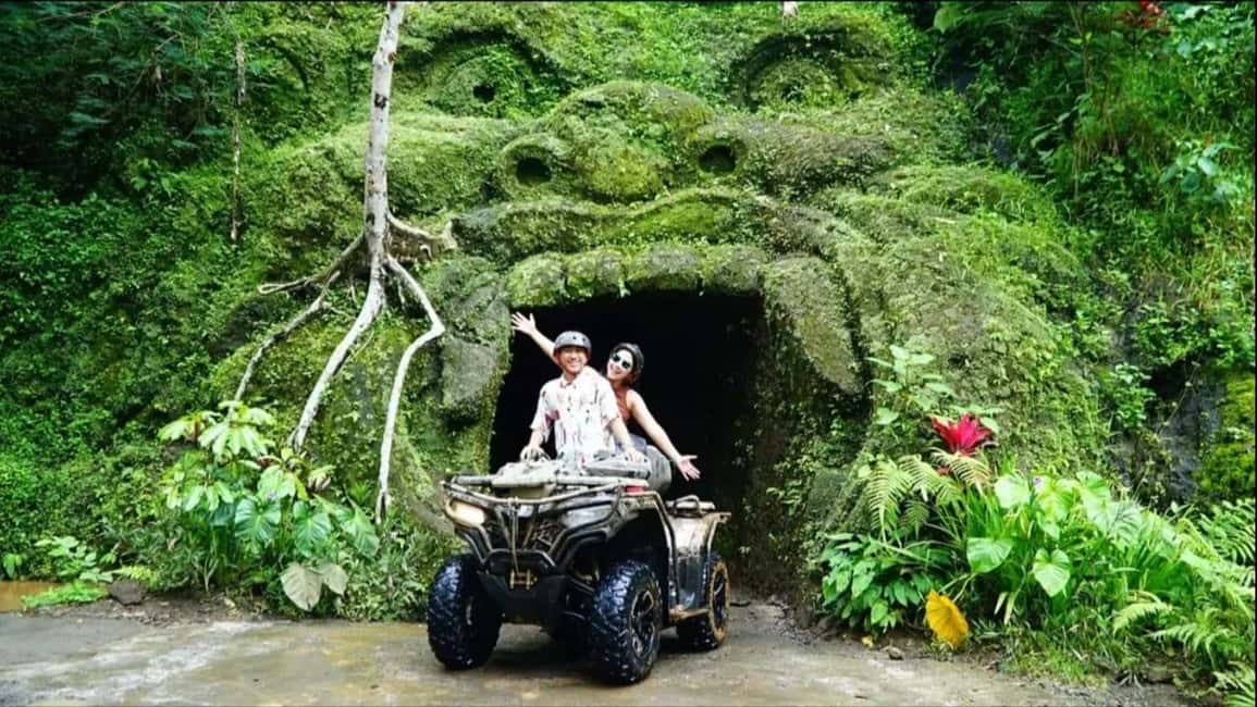 Ubud Temple Run: Gorilla Face ATV y Lazy Cave River Tubing | GetYourGuide