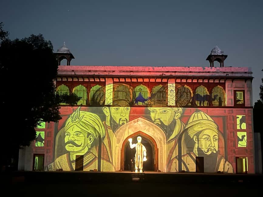 Delhi: Red Fort Light & Sound Show with Private Guide | GetYourGuide