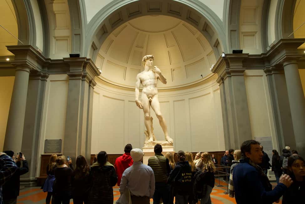 Florence: Accademia Timed Entry – Michelangelo’s David & App | GetYourGuide