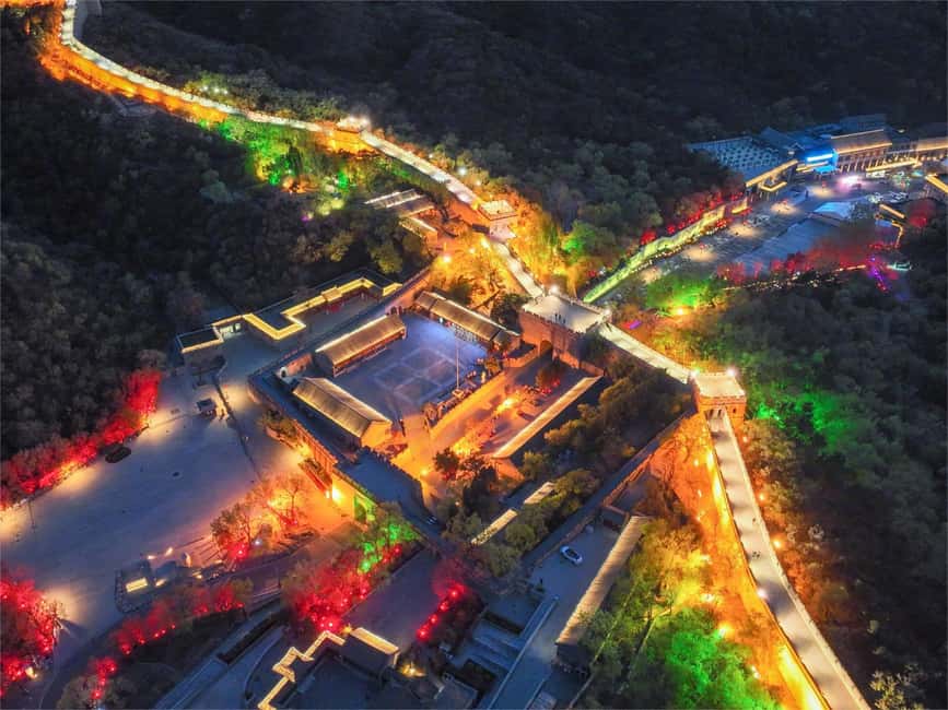 Beijing: Badaling Great Wall Night Group Coach Tour W Ticket | GetYourGuide