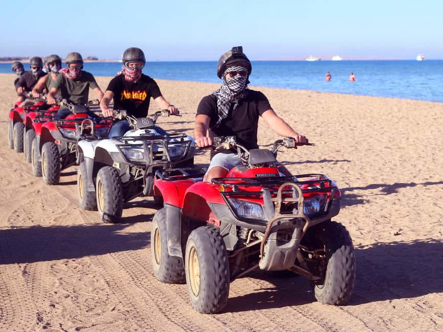 Hurghada: Quad Bike Tour of the Desert and Red Sea | GetYourGuide