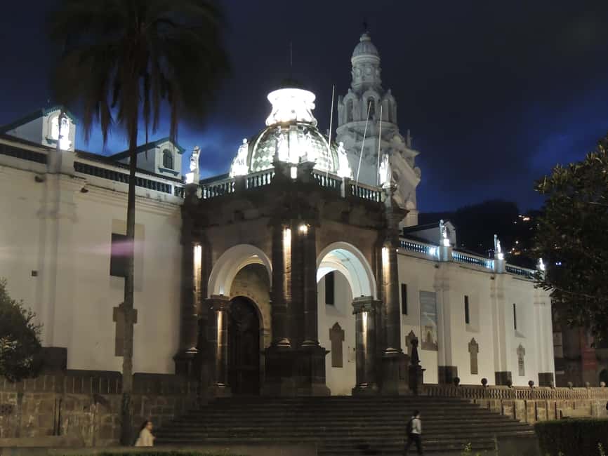 Quito: City Sightseeing Guided Night Walking Tour | GetYourGuide