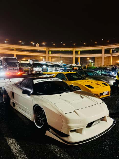 Tokyo: Daikoku JDM Car Meet Tour + LibertyWalk & Autobacs! | GetYourGuide