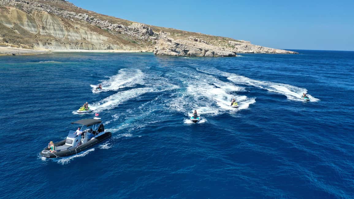Mellieha: Comino en Blue Lagoon Jet Ski Safari Tour om 15.00 uur ...