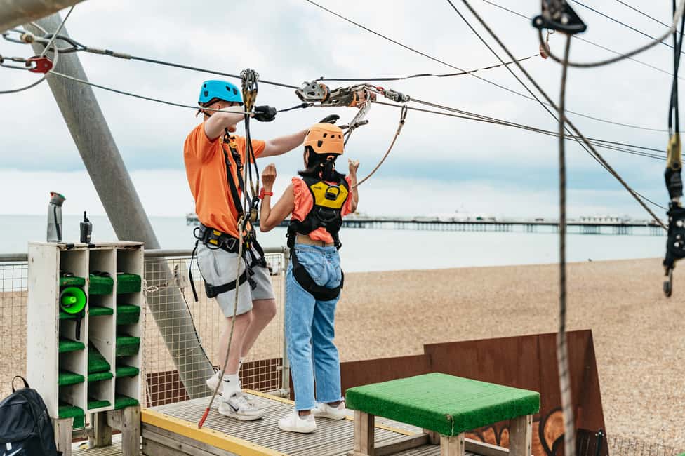 Brighton: Zip Wire Experience Ticket | GetYourGuide