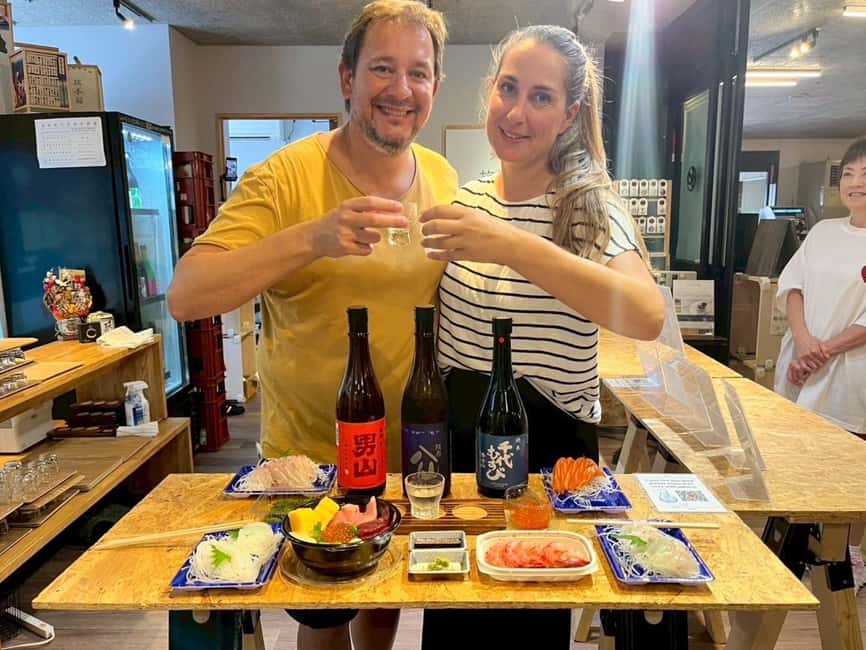 Tokyo: Japanese Sake Tasting Experience in Tsukiji | GetYourGuide