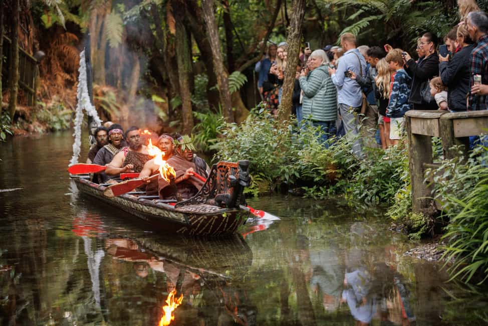 MITAI MAORI VILLAGE Night XP & Polynesian Spa from Auckland | GetYourGuide