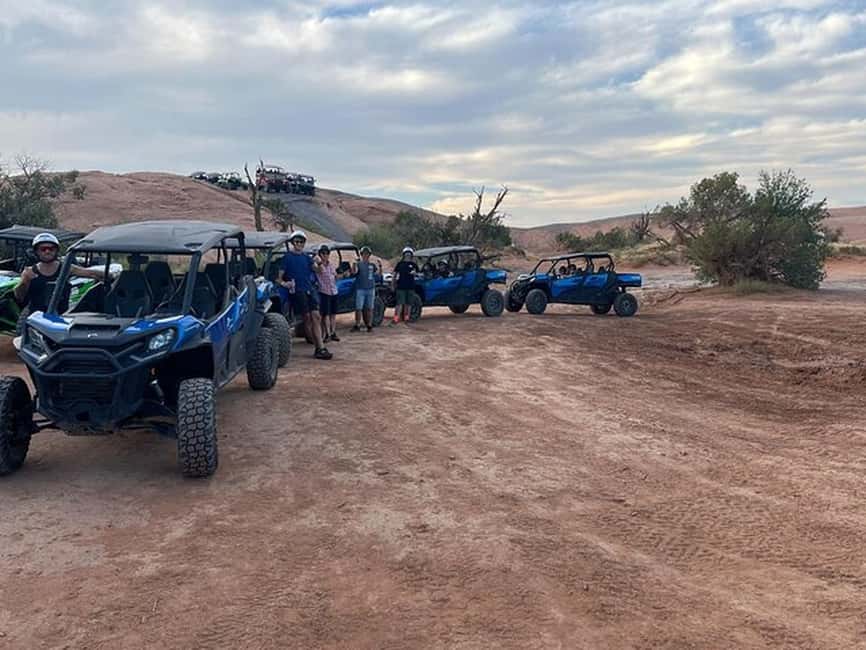 Moab: U-Drive UTV Sunset Guided Adventure on Hell's Revenge | GetYourGuide