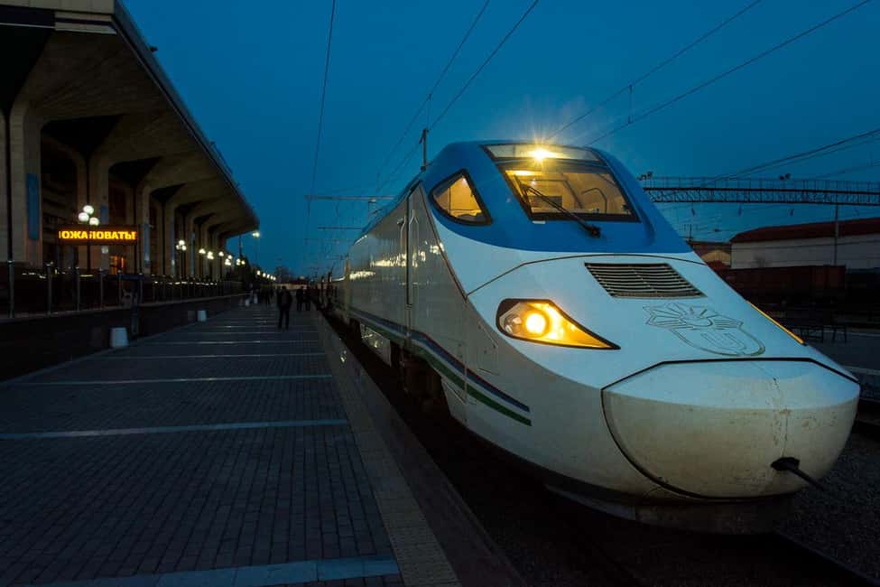 Tashkent: Afrosiyob High Speed Train Ticket to Samarkand | GetYourGuide
