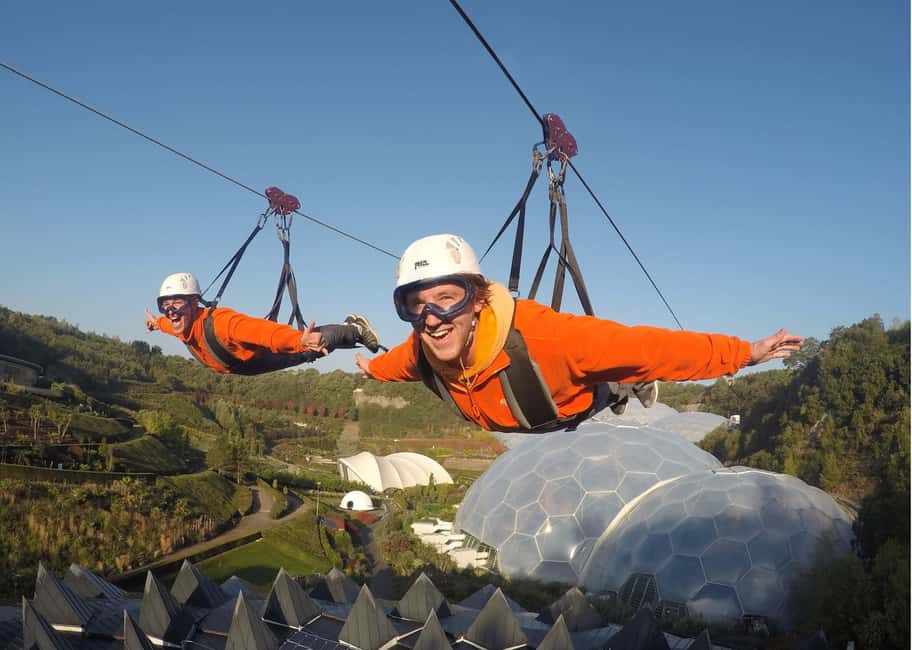 Cornwall: Eden Project Zip Wire Experience | GetYourGuide