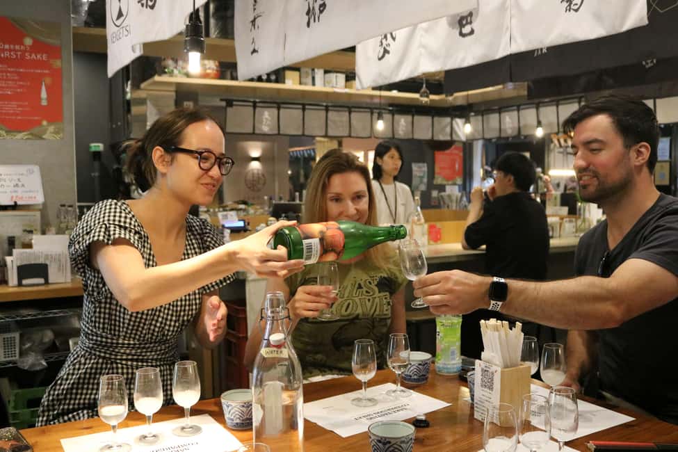 Shibuya: Guided Sake Tasting Experience from 100+ Types | GetYourGuide