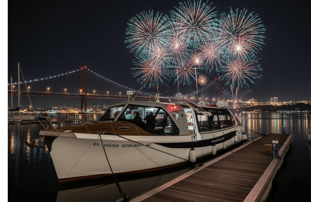New Year’s Eve Luxury Boat – DJ, Buffet & Open Bar | GetYourGuide