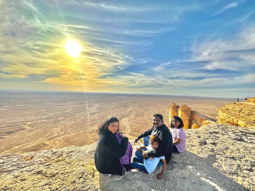 Edge of The World Riyadh,Camel Ride ,Bat Cave Visit & Dinner | GetYourGuide