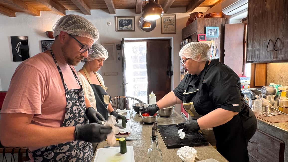 Paros: Greek Cooking Class with Meal and Wine | GetYourGuide