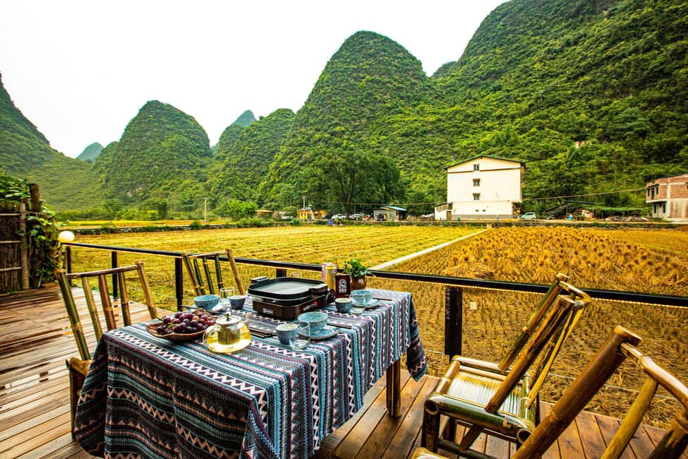 From Yangshuo: Yulong River bamboo raft Ruyi Peak Day Tour | GetYourGuide