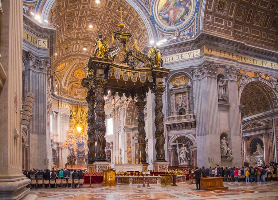 Rome: St. Peter's Basilica, Dome and Papal tombs guided tour | GetYourGuide