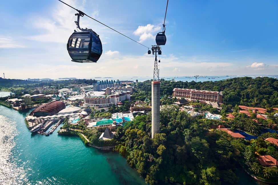 Singapore : Sunset Cable Car, Wings Of Time at Sentosa | GetYourGuide