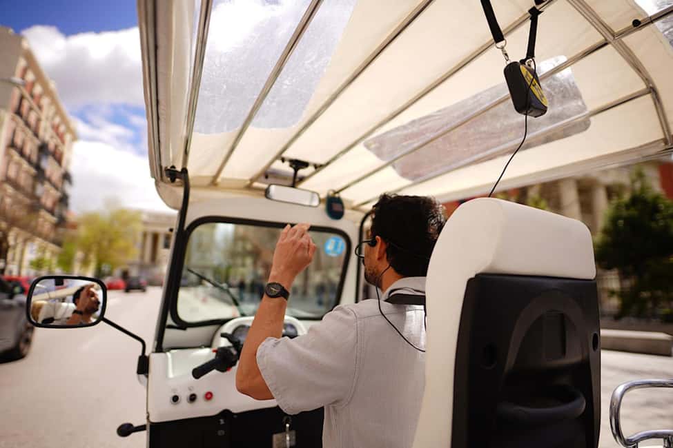 Madrid: Discover the City by Private Electric Tuk Tuk | GetYourGuide