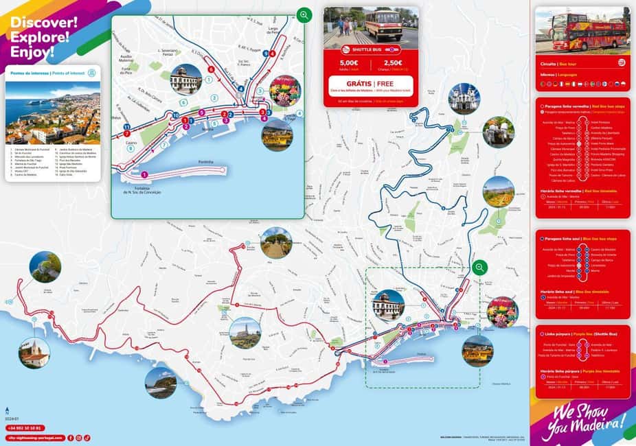 Funchal: City Sightseeing Hop-On Hop-Off Bus Tour | GetYourGuide