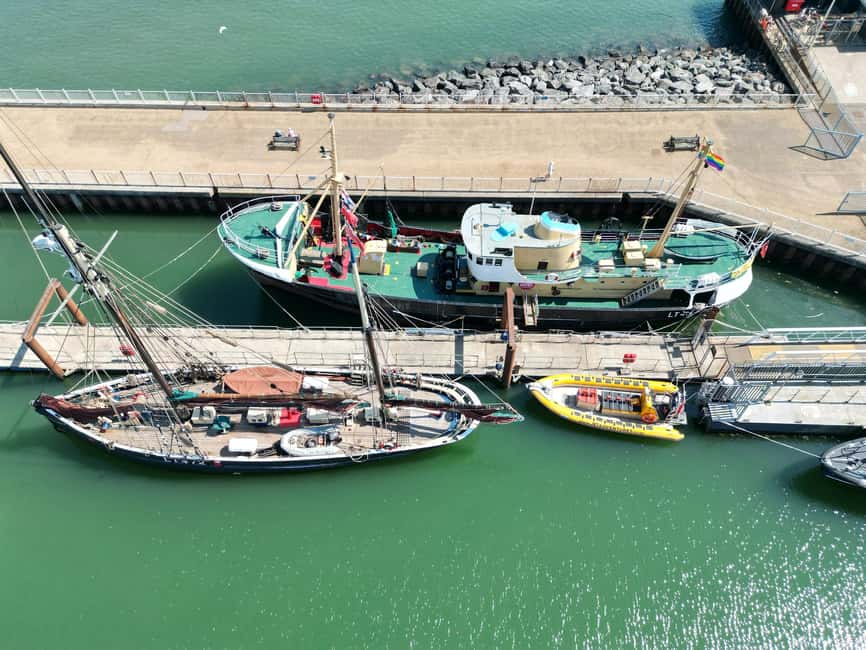 Lowestoft: Guided Boat Tour of the Harbour and Lake Lothing | GetYourGuide