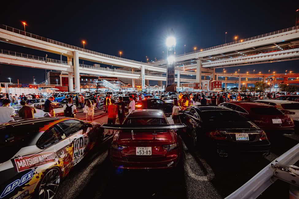 Tokyo: Daikoku Car Meet Night Tour by sports cars | GetYourGuide
