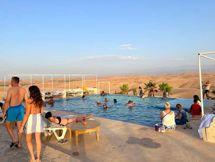 Agafay Desert Package with Camel Ride, Pool, Dinner & Show. | GetYourGuide