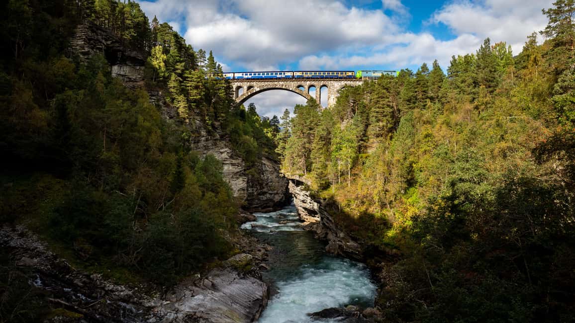 Romsdalen: Rauma Railway Golden Train with Guide | GetYourGuide