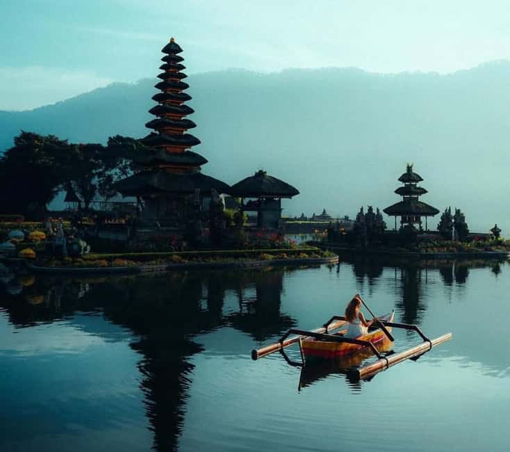 Bali: Dawn Canoe, Fisherman’s Grill and Hot Springs Tour | GetYourGuide