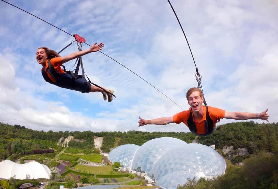 Cornwall: Eden Project Zip Wire Experience | GetYourGuide
