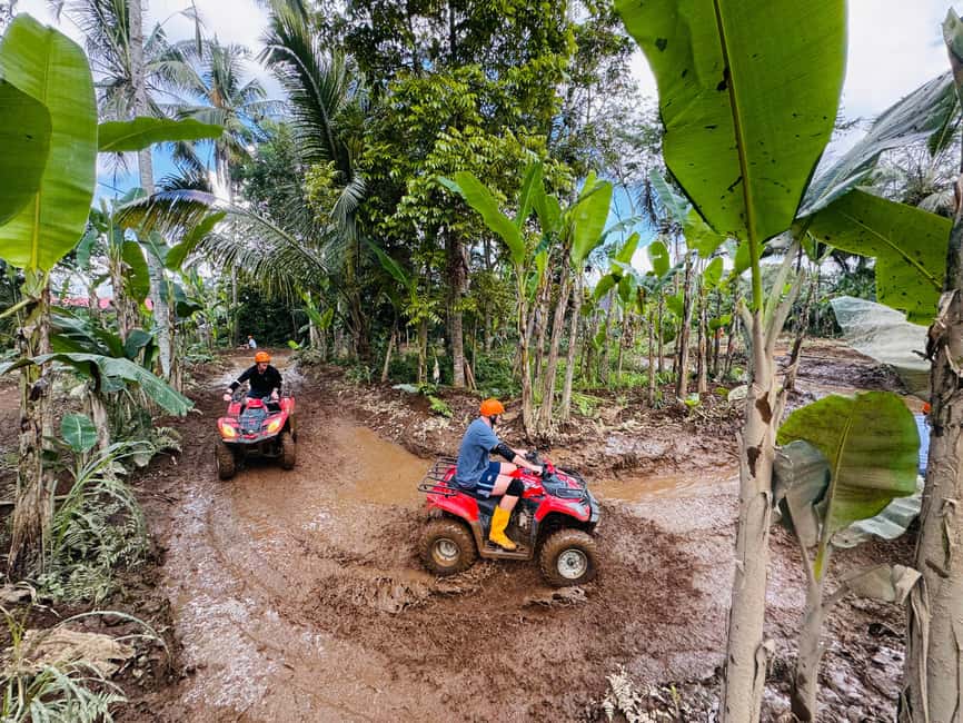 Ubud: ATV Quad Biking, Temple & Tibumana Waterfall Tour | GetYourGuide