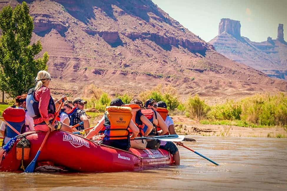 Moab: Colorado River Mid-Day Rafting with BBQ Lunch | GetYourGuide