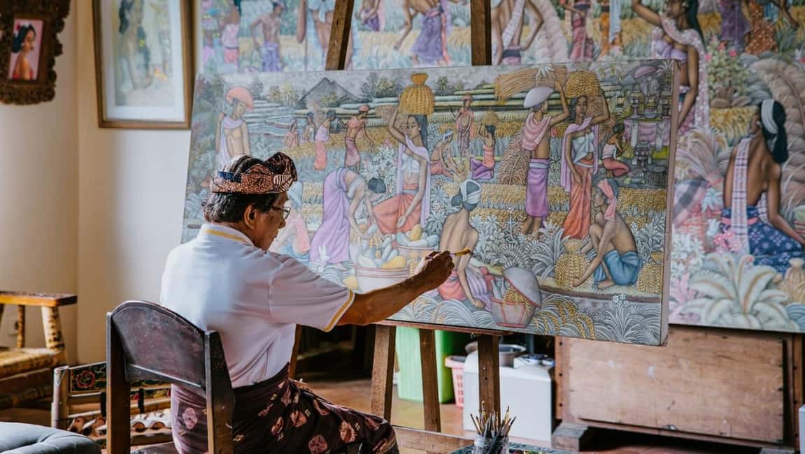 Ubud: Balinese Painting Class with Local Artist | GetYourGuide