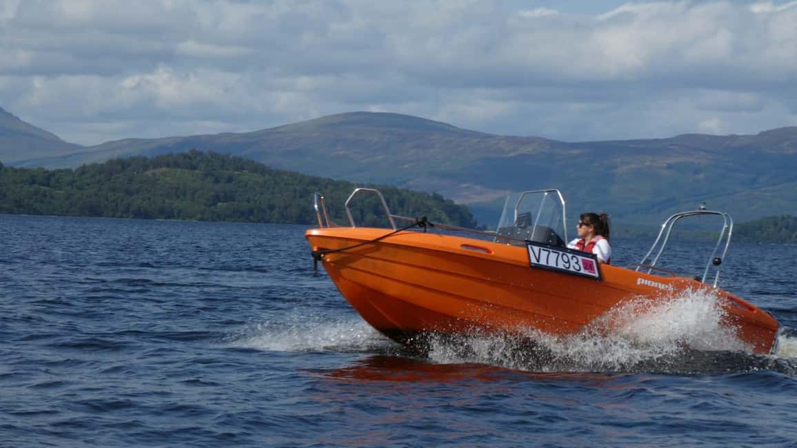 Loch Lomond: Self-Drive Motorboat | GetYourGuide