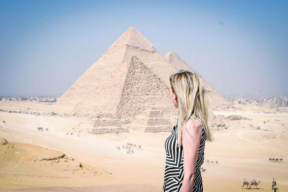 Caïro: privétour naar de piramides van Gizeh, de Sfinx, Saqqara en ...