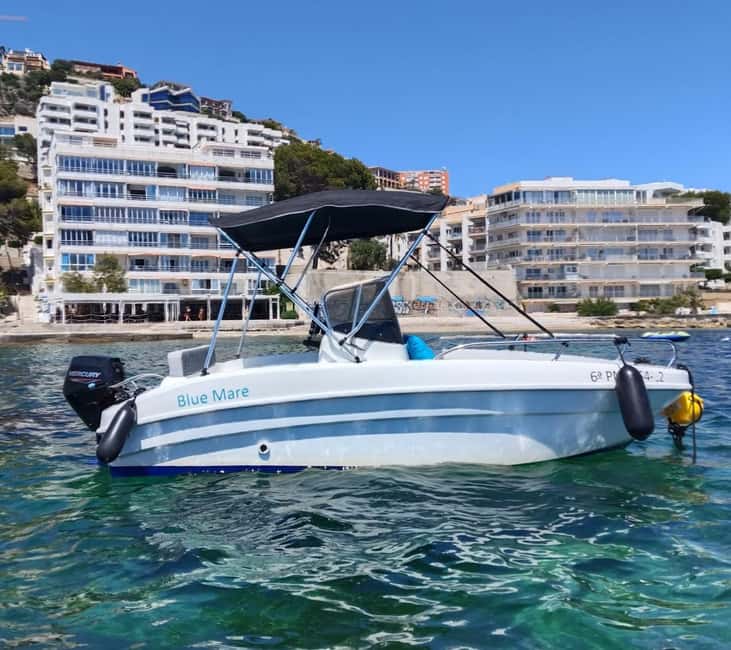 Santa Ponsa: Boat Rental No Licence Required- Captain Jack 1 | GetYourGuide