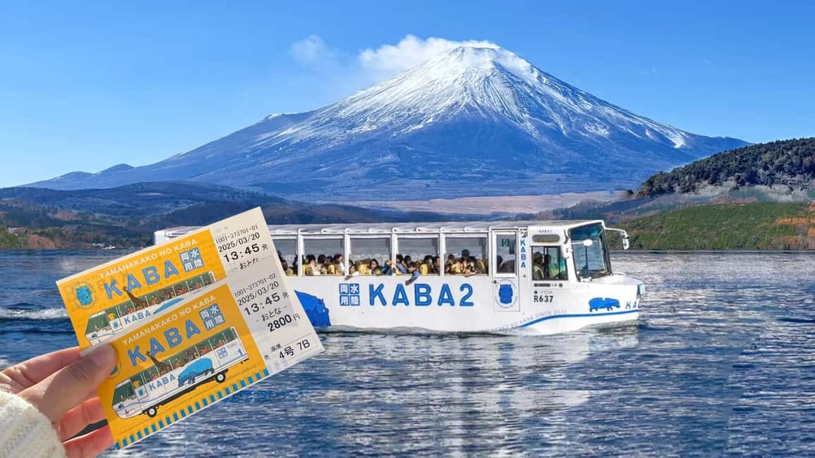 Tokyo: Mount Fuji Views and KABA Amphibious Bus Day Tour | GetYourGuide