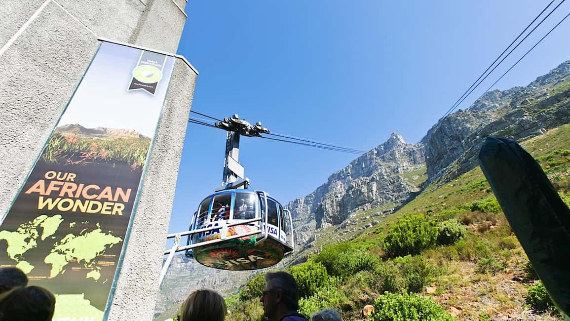 Table Mountain Cable Car Ticket from Cape Town | GetYourGuide