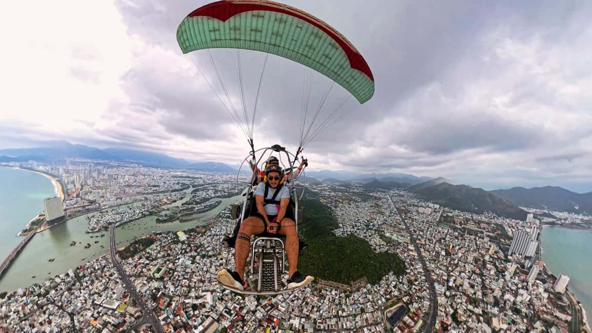 Nha Trang: Kıyı ve Şehir Manzaralı Paramotor Turu | GetYourGuide