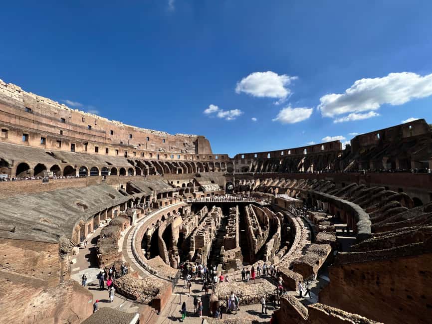 Rome: Colosseum & Forum with AudioGuide App + Optional Arena | GetYourGuide
