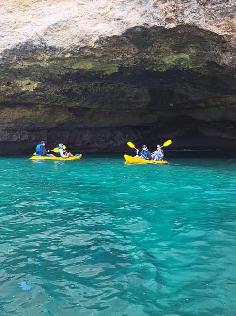Kayak Tour Unexplored Caves + Benagil Cave | GetYourGuide