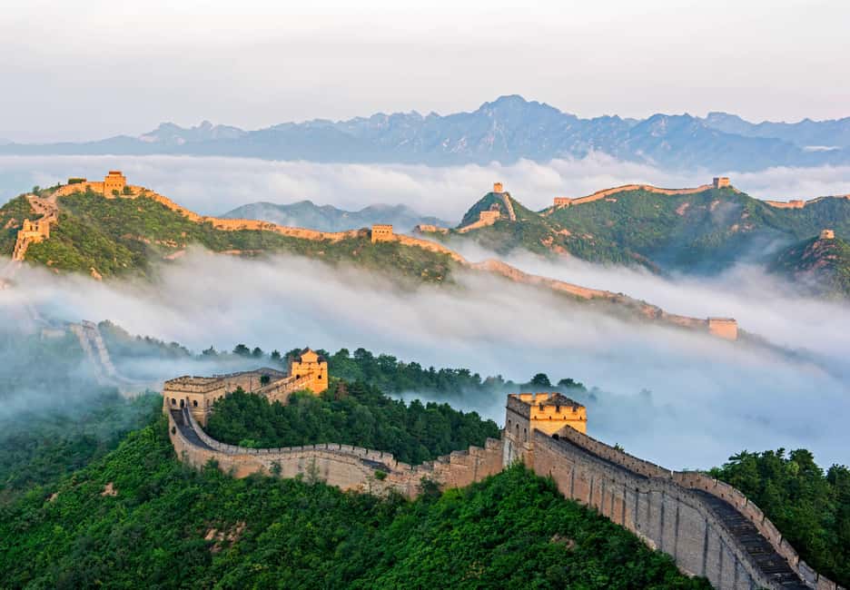 Beijing Jinshangling Great Wall QR Code Ticket With Items | GetYourGuide