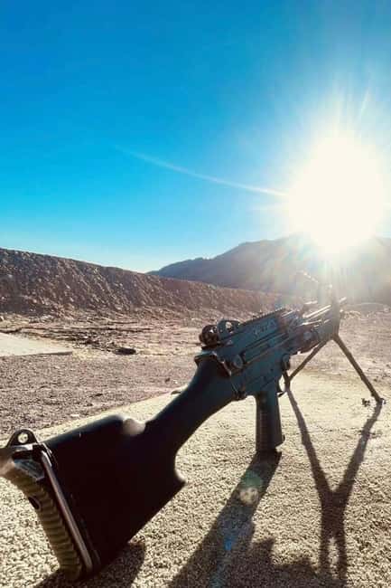 Las Vegas: Outdoor Machine Gun & Rifle Shooting with Pickup | GetYourGuide