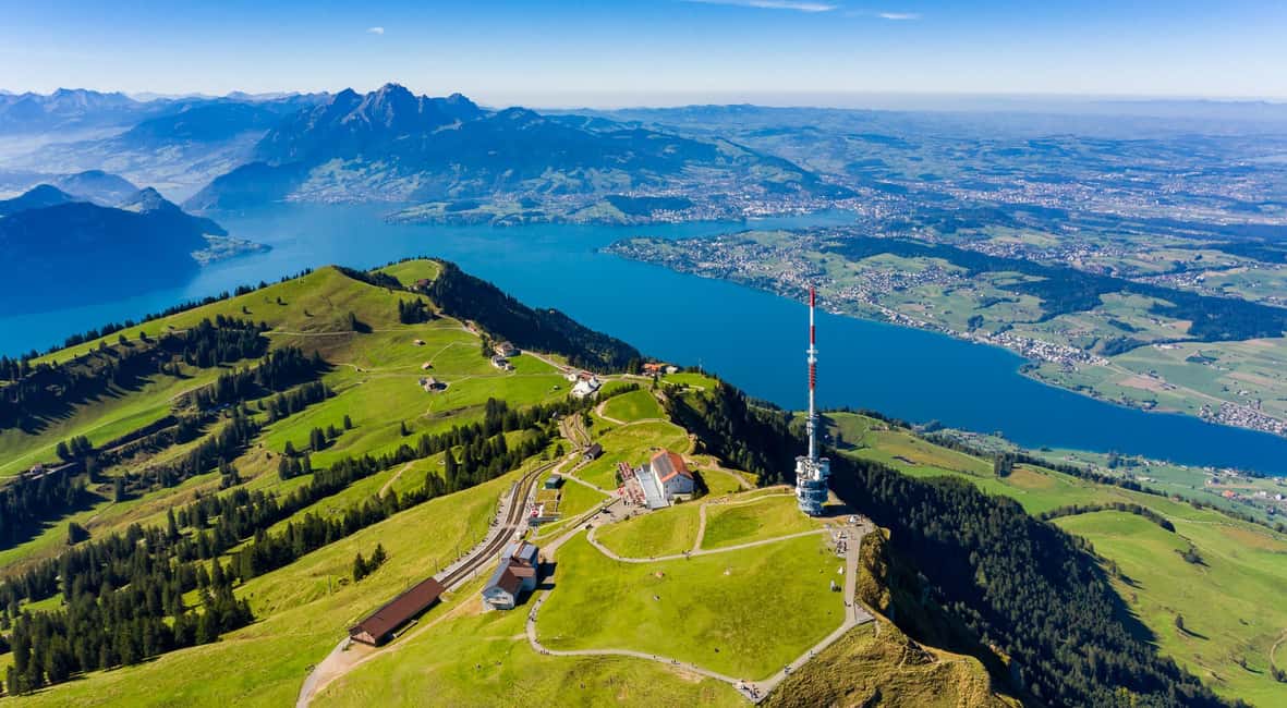 Lucerne: Boat Trip, Mount Rigi Train, & Mineral Baths Ticket | GetYourGuide