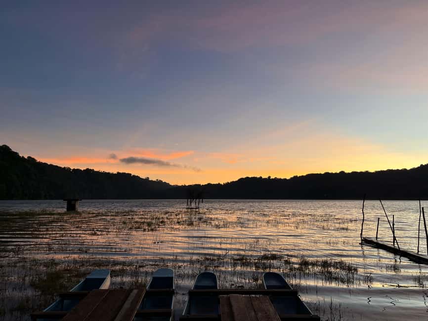 Bali: Lake Tamblingan Sunrise Canoe & Waterfalls Tour | GetYourGuide