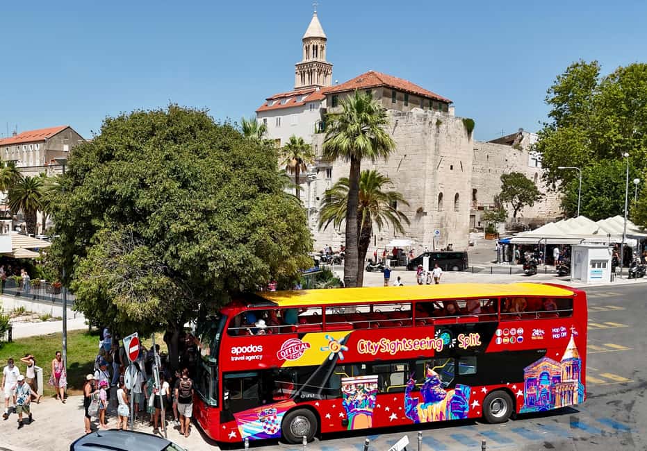 Split: Red Line Panoramic Tour with Sightseeing Bus | GetYourGuide