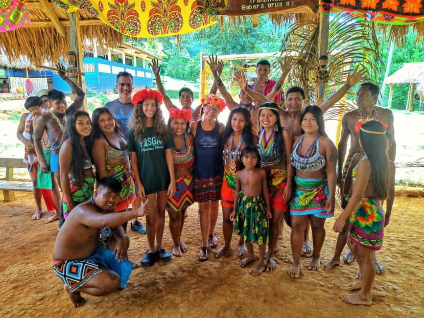 Indigenous Embera Village Tour Canoe Ride Hidden Waterfall | GetYourGuide