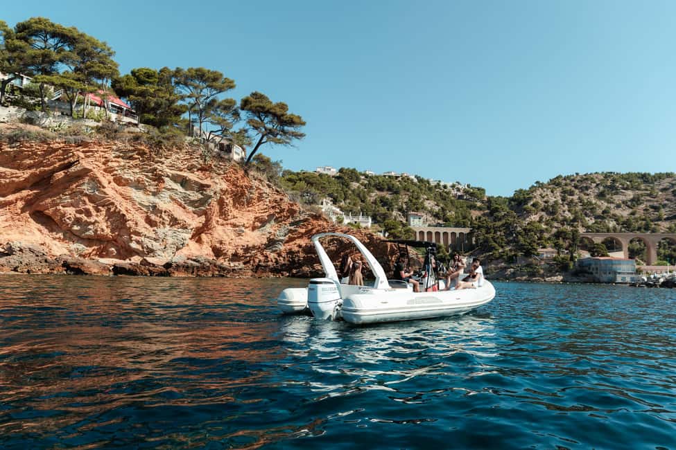 Marseille: Calanques Côte Bleue Boat Tour & Swimming Breaks | GetYourGuide